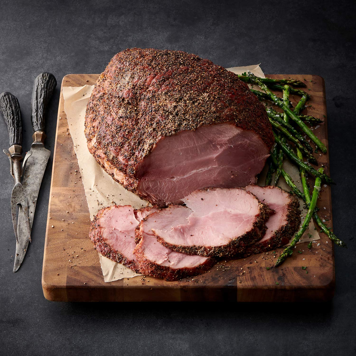 New Braunfels Smokehouse: Hill Country Boneless Peppered Ham