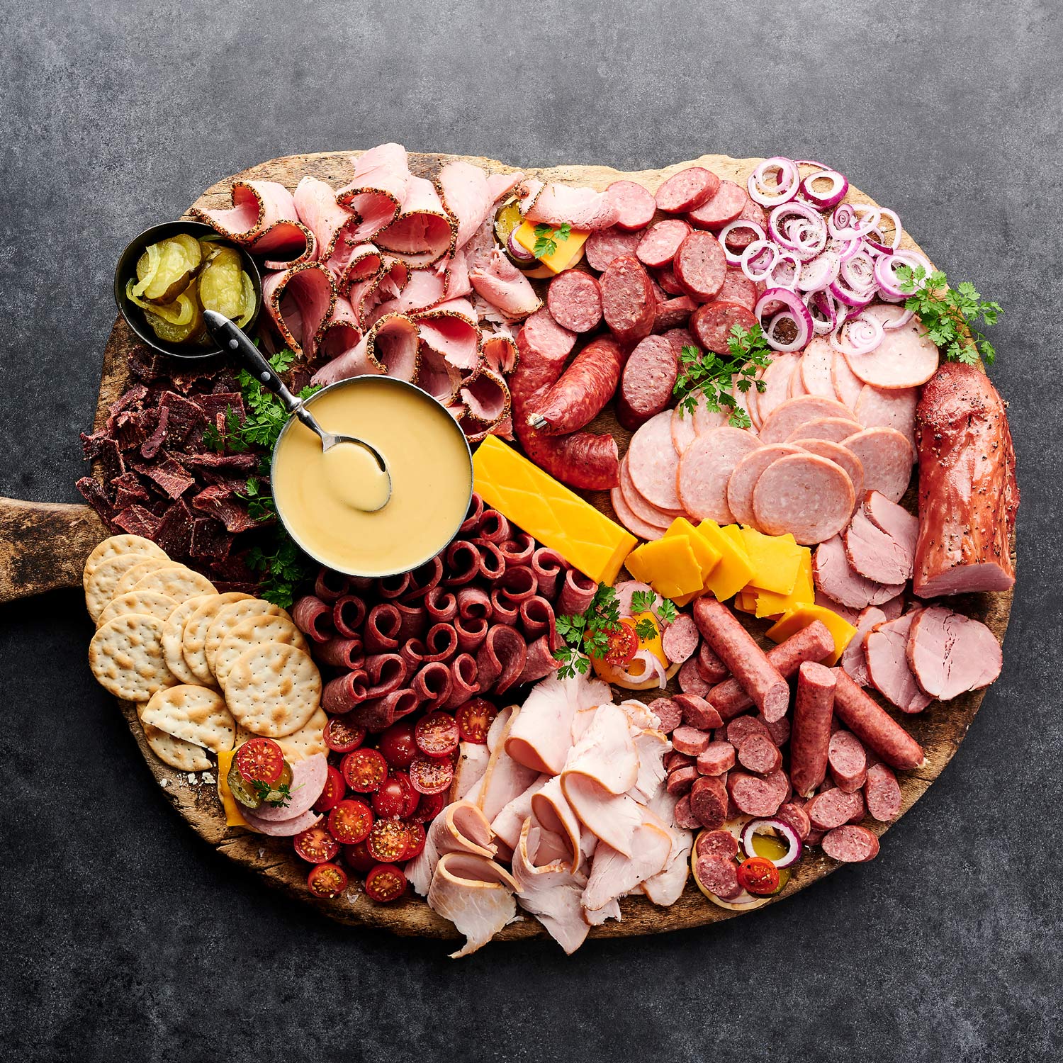 New Braunfels Smokehouse: Deluxe Sampler