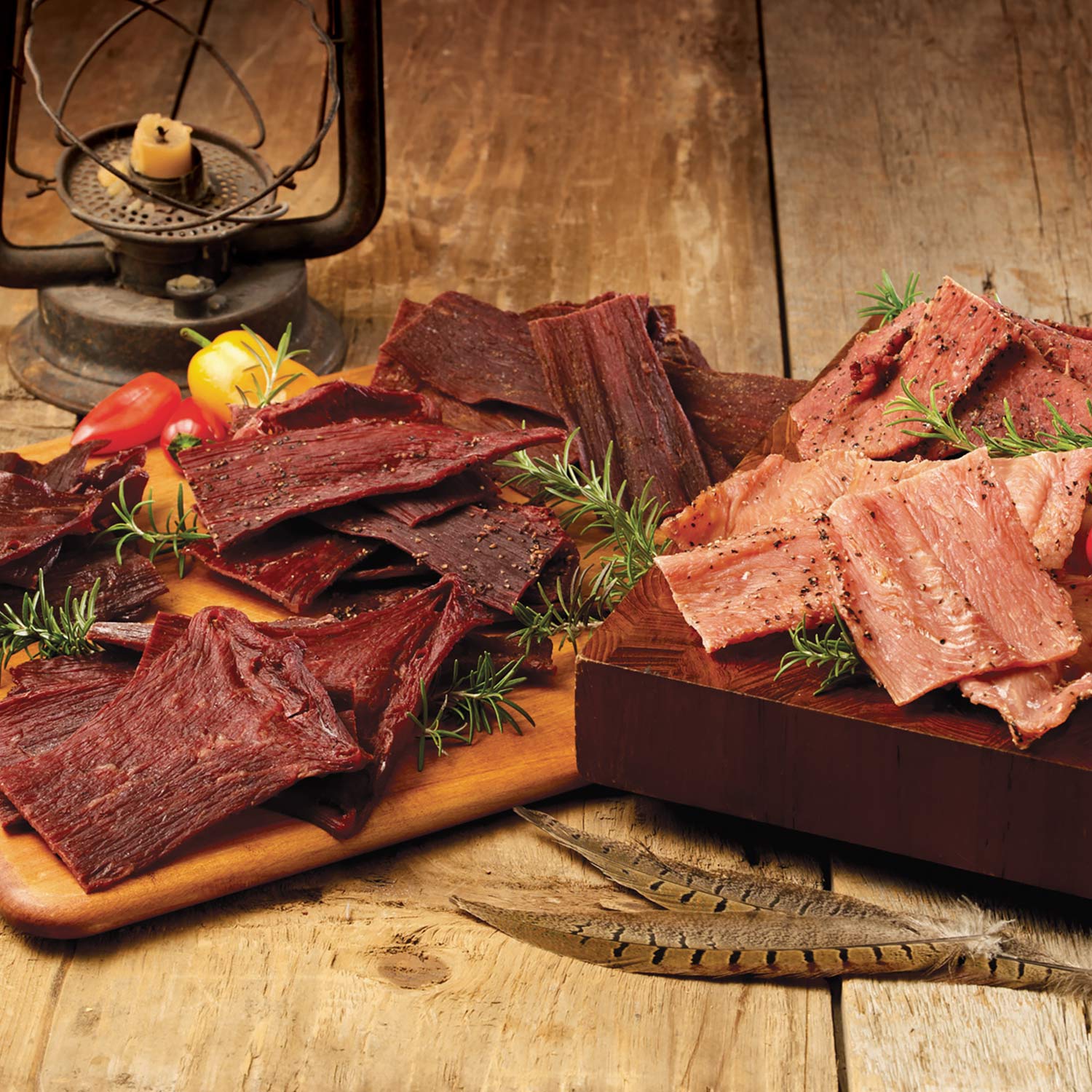 New Braunfels Smokehouse: Jerky Sampler