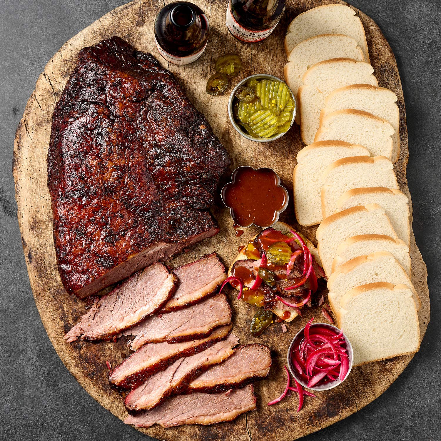New Braunfels Smokehouse: Texas Beef Brisket